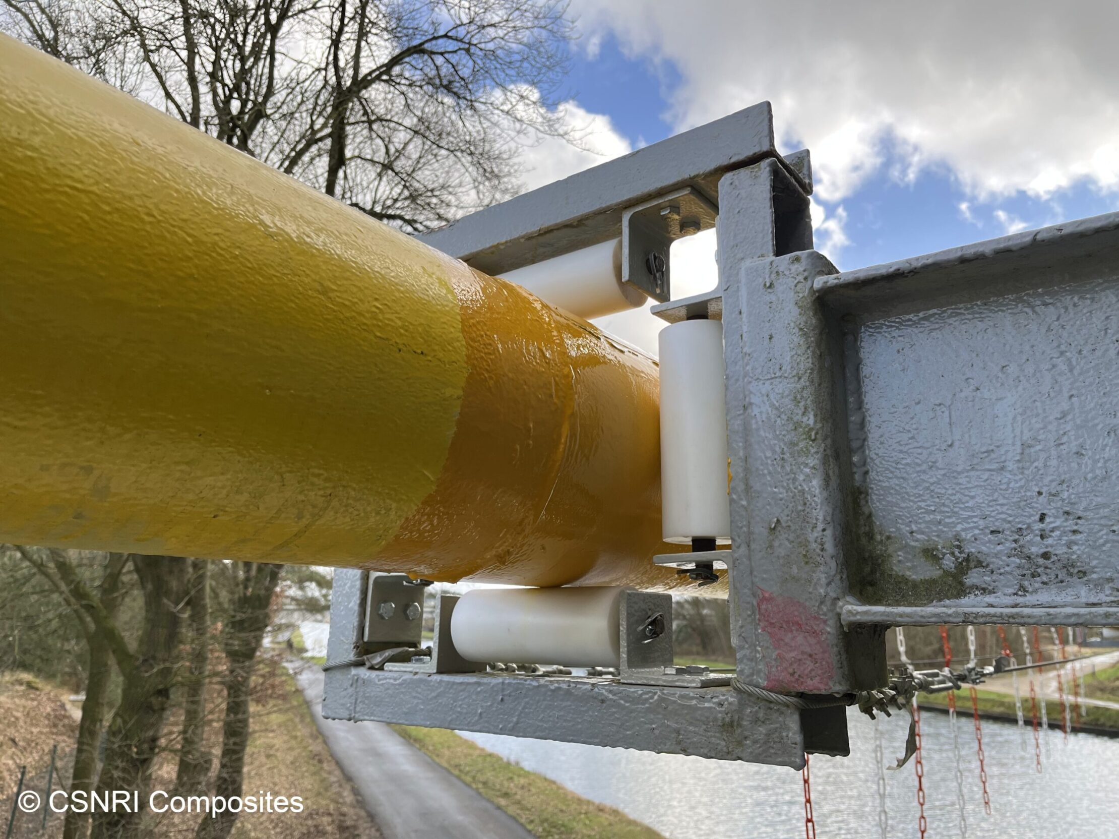 Pipe Support for Corrosion Repair and Pipe Protection