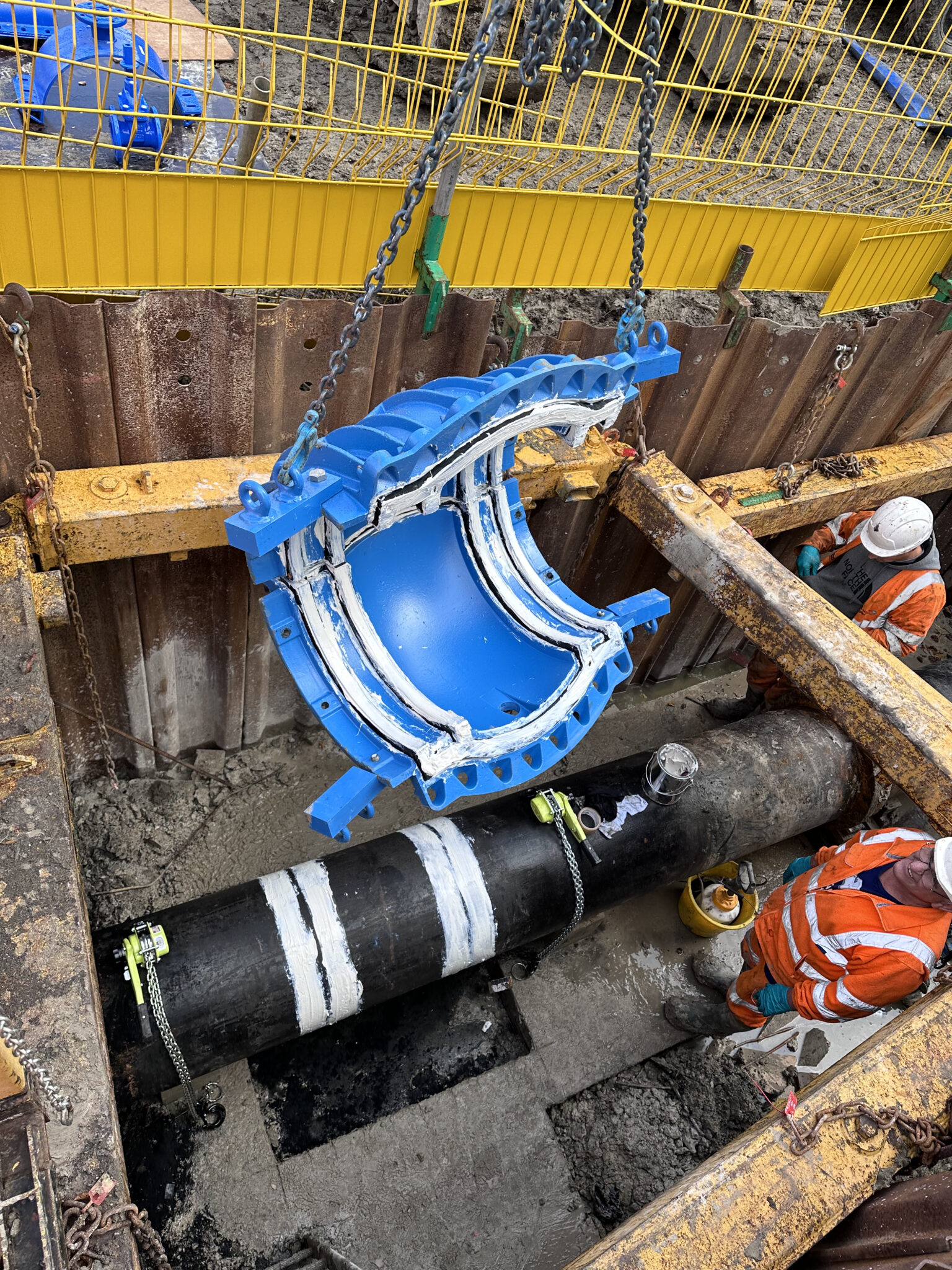 Insertion valve added to SES network