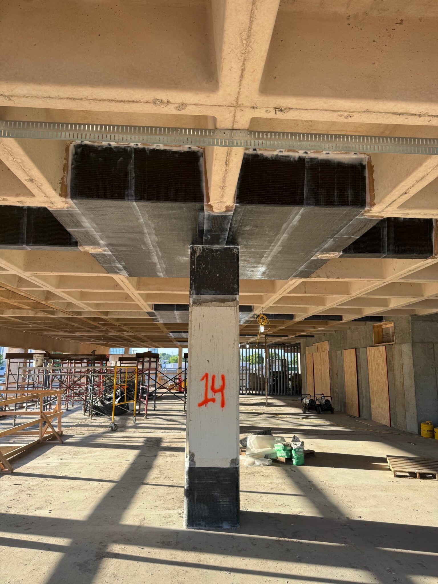 Seismic Rehabilitation of a Non-Ductile Concrete Building