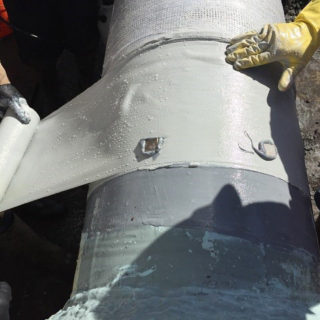 A+ Wrap™ Fiber Glass Composite System for Corroded Pipelines