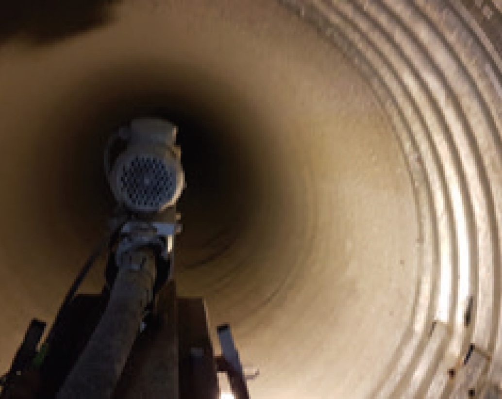 Structural Liner Created with GeoSpray - Critica Infrastructure