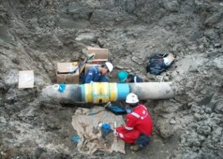 Clock Spring Repairs Damaged Girth Weld - Critica Infrastructure